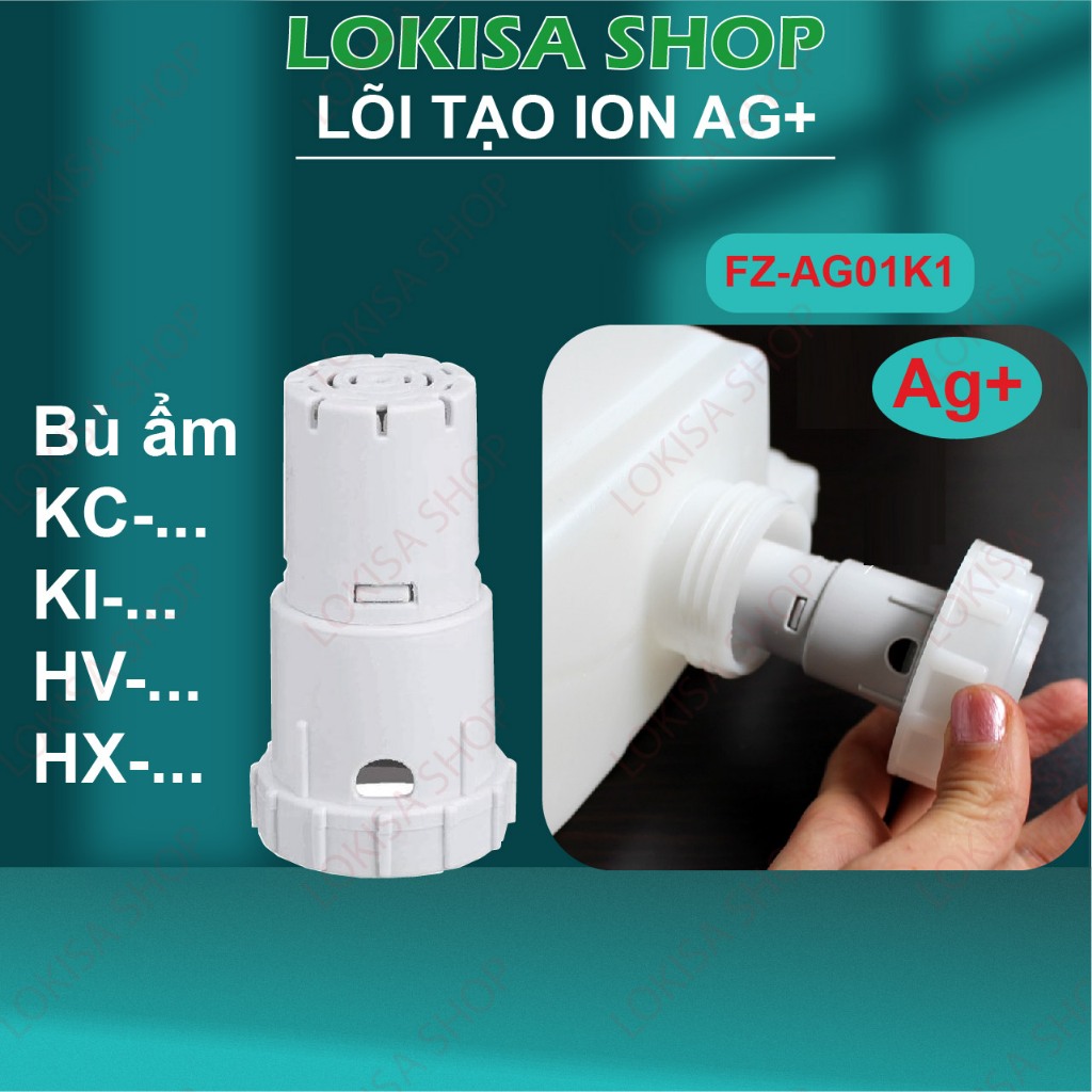 Lõi ion bạc sharp FZ-AG01K1, Bộ tạo ion Ag+ máy lọc không khí sharp ...
