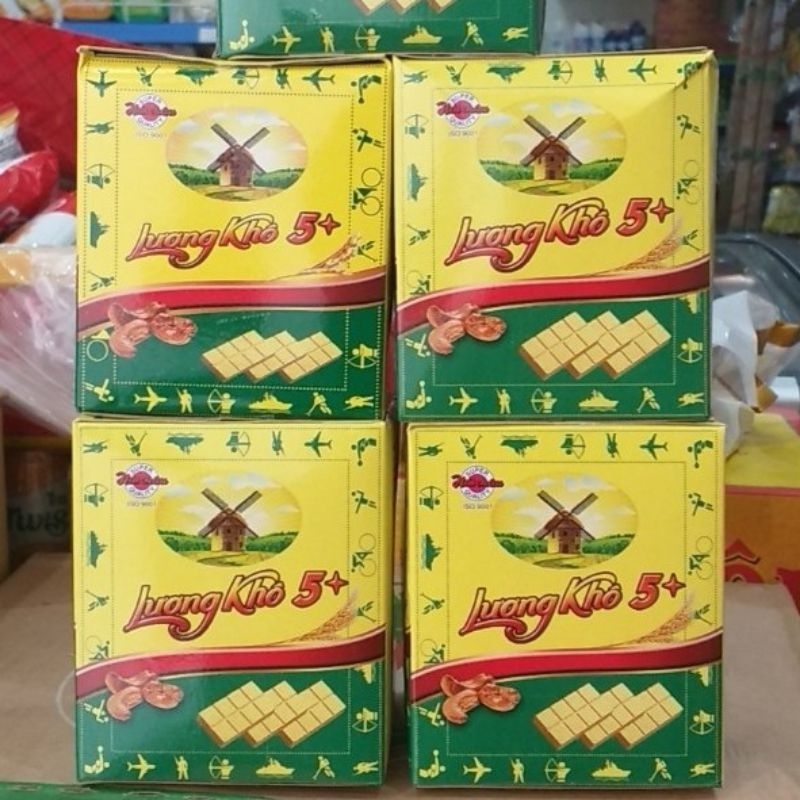 LƯƠNG KHÔ 5 SAO HẢI CHÂU XỊN LOẠI 1 - HỘP 700G 10 GÓI | Shopee Việt Nam