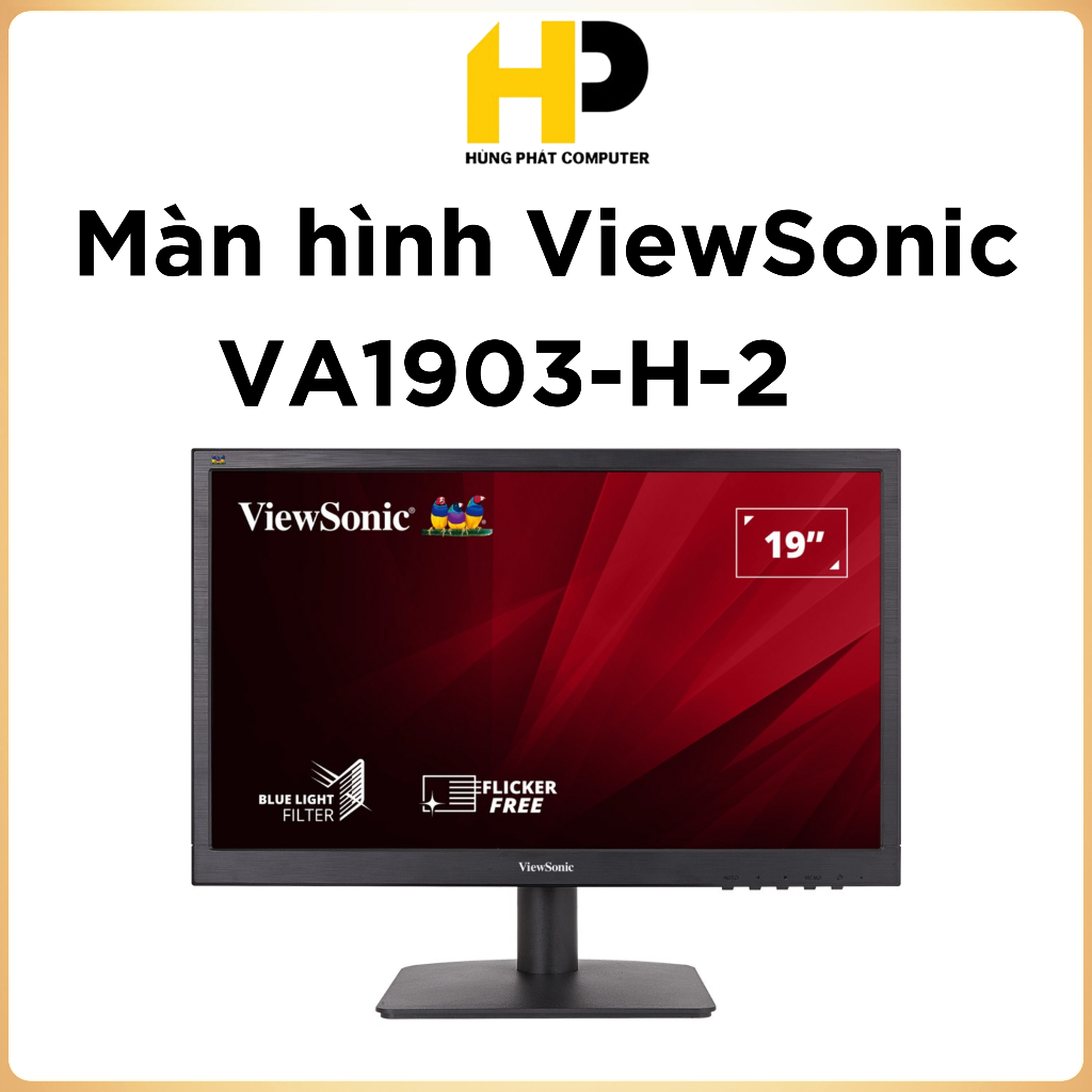 Màn hình ViewSonic VA1903-H-2(18.5 inch-HD-TN-60Hz-5ms-ViewMode)-Chính ...