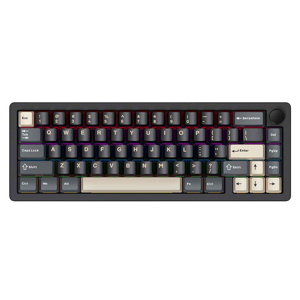 Bàn phím cơ không dây Dark Alien R65- Khung nhôm CNC- 3 mode kết nối ...