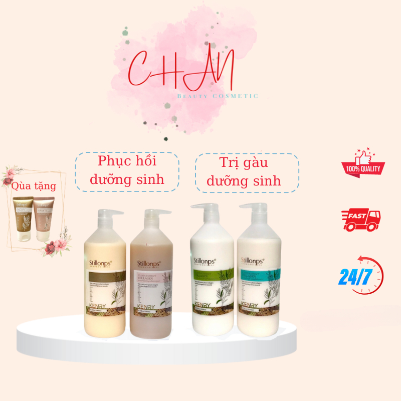 Dầu gội dưỡng sinh STILLONPS KENRY 1000ML hương thảo mộc, hương nước hoa [ HÀNG CHÍNH HÃNG ...