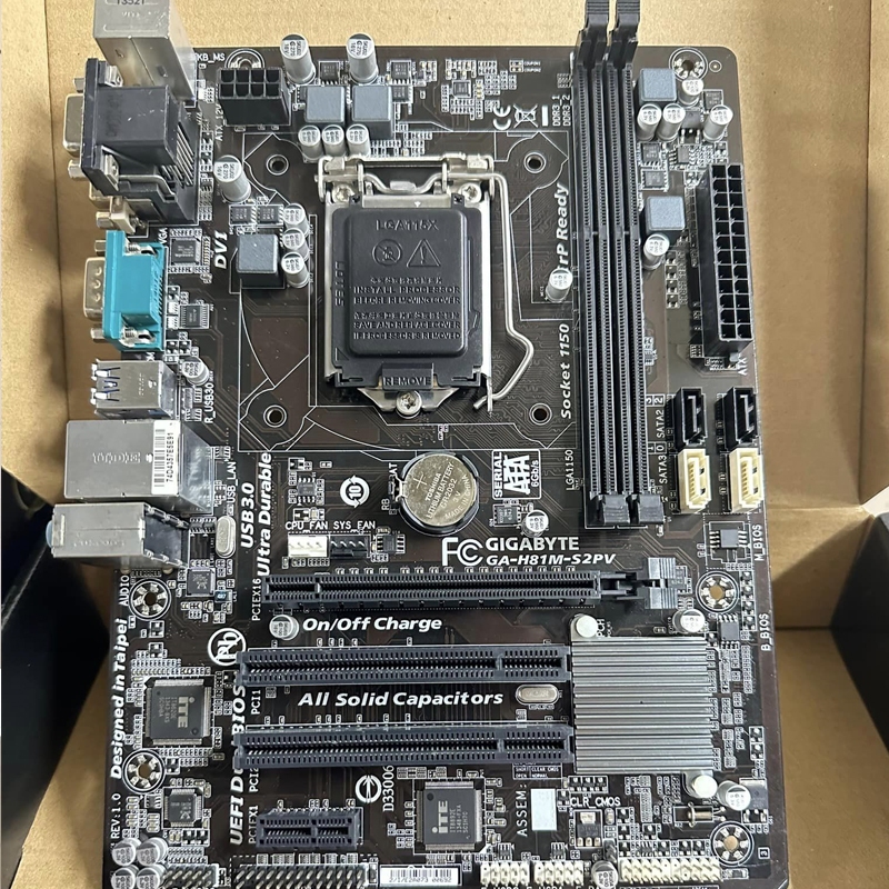 main h81 gigabyte chính hãng tặng kèm chặn main và loa tín hiệu speaker ...