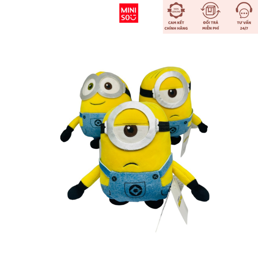 Thú bông Minions Collectin Bob dễ thương chính hãng Miniso 20cm ...