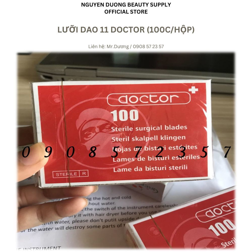 [HCM] Lưỡi Dao 11 Doctor Dùng Trong Spa (100c/hộp) | Shopee Việt Nam
