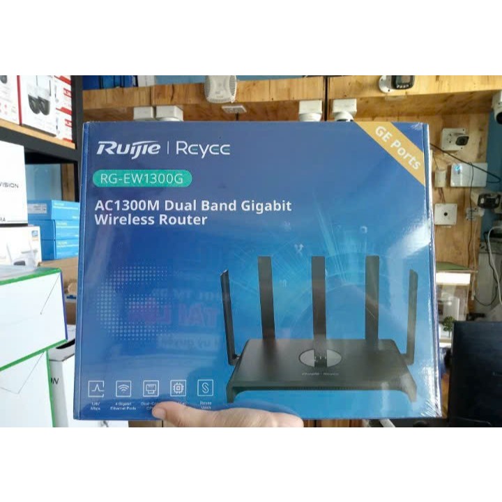 Bộ phát WiFi Ruijie RG-EW1300G Chuẩn AC tốc độ 1300Mbps | Shopee Việt Nam