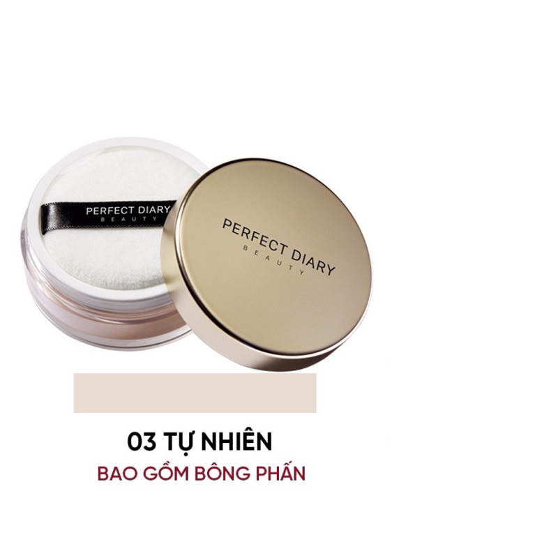 Phấn Phủ Bột PERFECT DIARY Nắp Vàng Kiềm Dầu Kháng Mồ Hôi 7g | Shopee ...