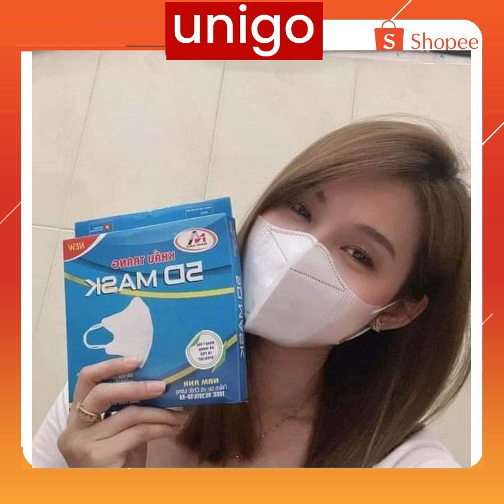 50 chiếc Khẩu Trang Y Tế 5D Mask Nam Anh Famapro quai thun - Lọc vi ...