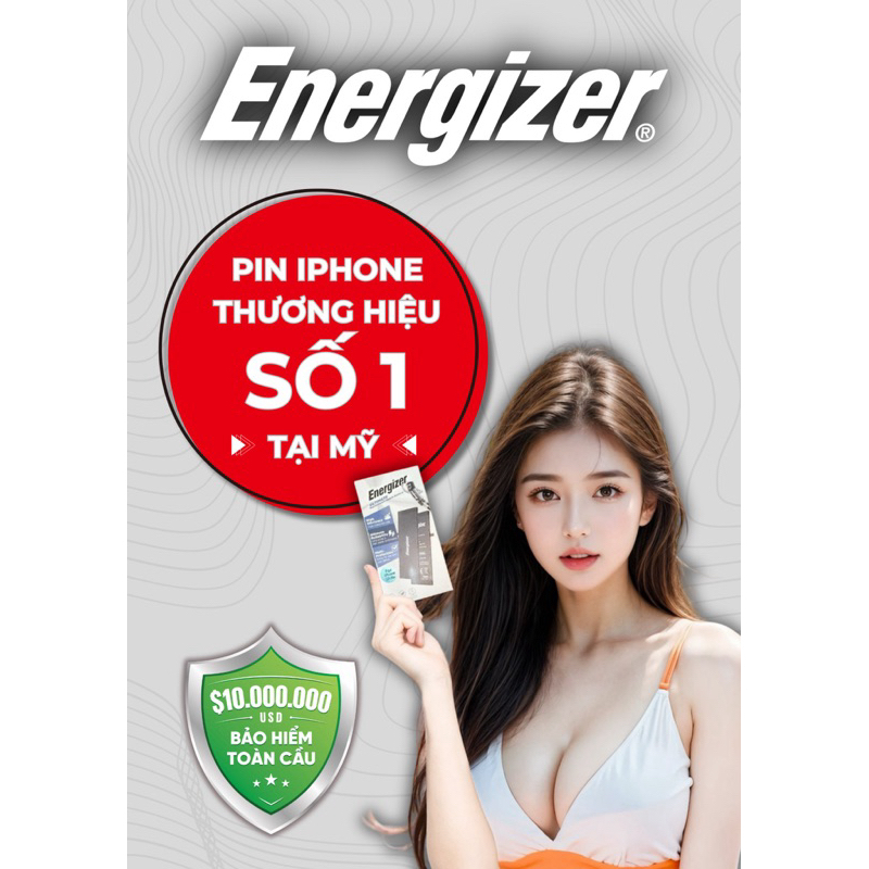 Pin ENERGIZER chính hãng các mã từ 6 đến 13PM, bảo hành 12 tháng | Shopee Việt Nam