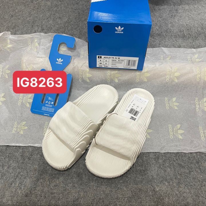 DÉP ADIDAS CHÍNH HÃNG-ADILETTE 22 SLIDES/IG8263 | Shopee Việt Nam