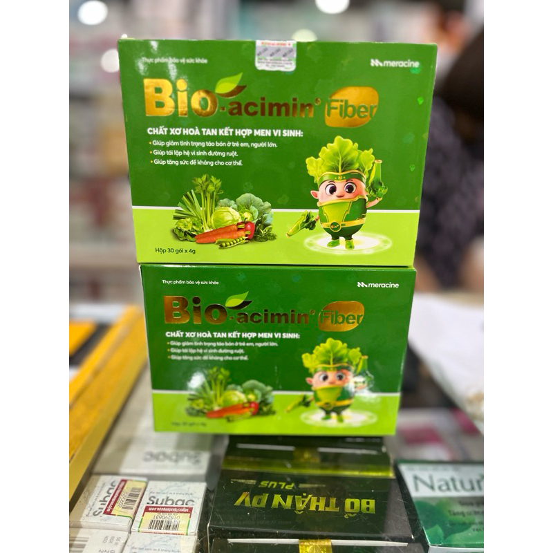 Cốm vi sinh Bio acimin Fiber bổ sung chất xơ tự nhiên cải thiện tình ...