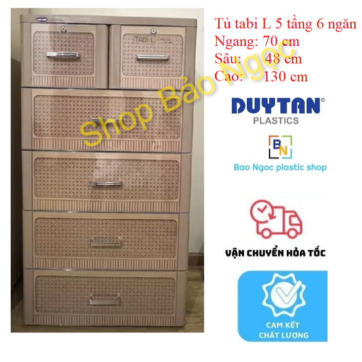 Tủ nhựa Duy Tân Tabi/Tabi L 5 tầng 6 ngăn (Giao Siêu Tốc) | Shopee Việt Nam