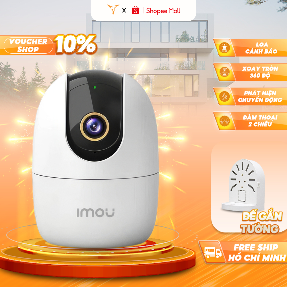 Camera IMOU Ranger 4MP Xoay Toàn Cảnh 360 Camera wifi Trong Nhà Còi Hú ...