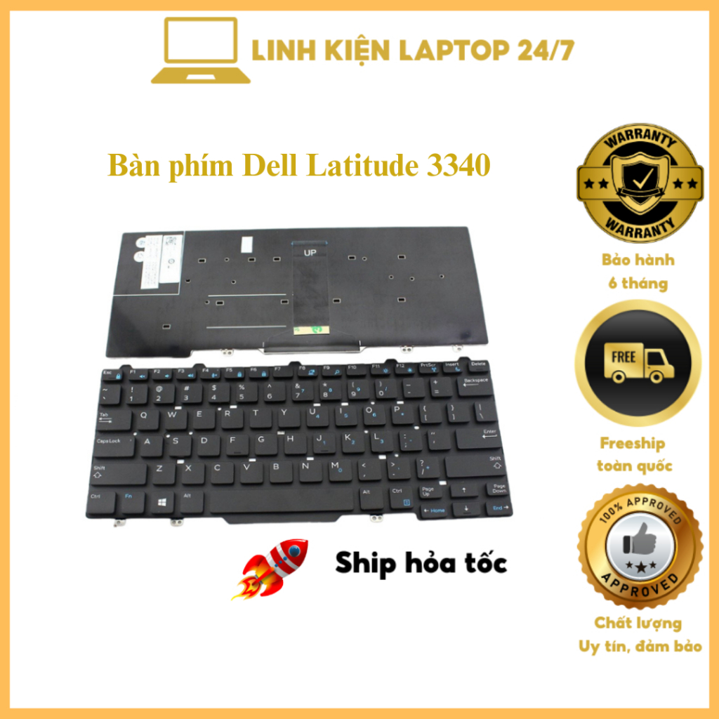 Bàn phím Dell Latitude E5470 E7450 E7470 5480 E5480 3340 3350 E5450 ...