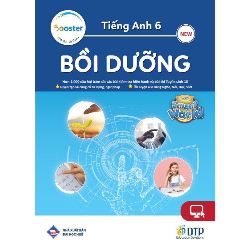 Sách - DTPbooks - Bồi Dưỡng Tiếng Anh 6 i-Learn Smart World | Shopee Việt Nam