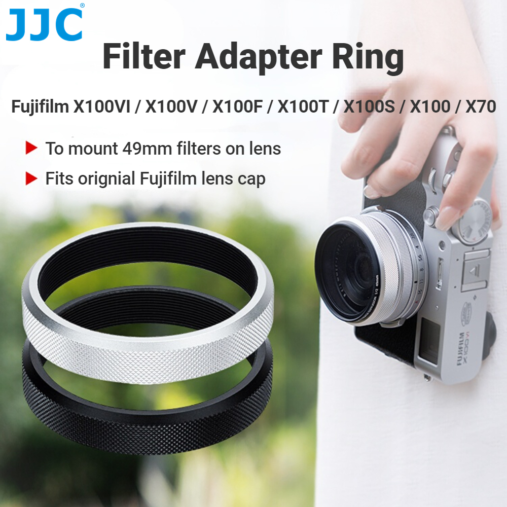 Ring Adapter hãng JJC cho máy ảnh Fujifilm X100VI X100V X100F X100T X100S X100 X70 | Shopee Việt Nam