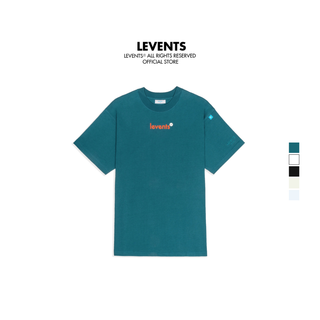 Áo Thun Levents Popular Logo Tee 100% Cotton Unisex T-shirt Oversized ...