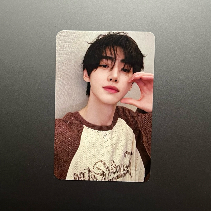 Card bo góc ENHYPEN SUNGHOON Weverse Con Photocard 2024 Unofficial Fanmade | Shopee Việt Nam