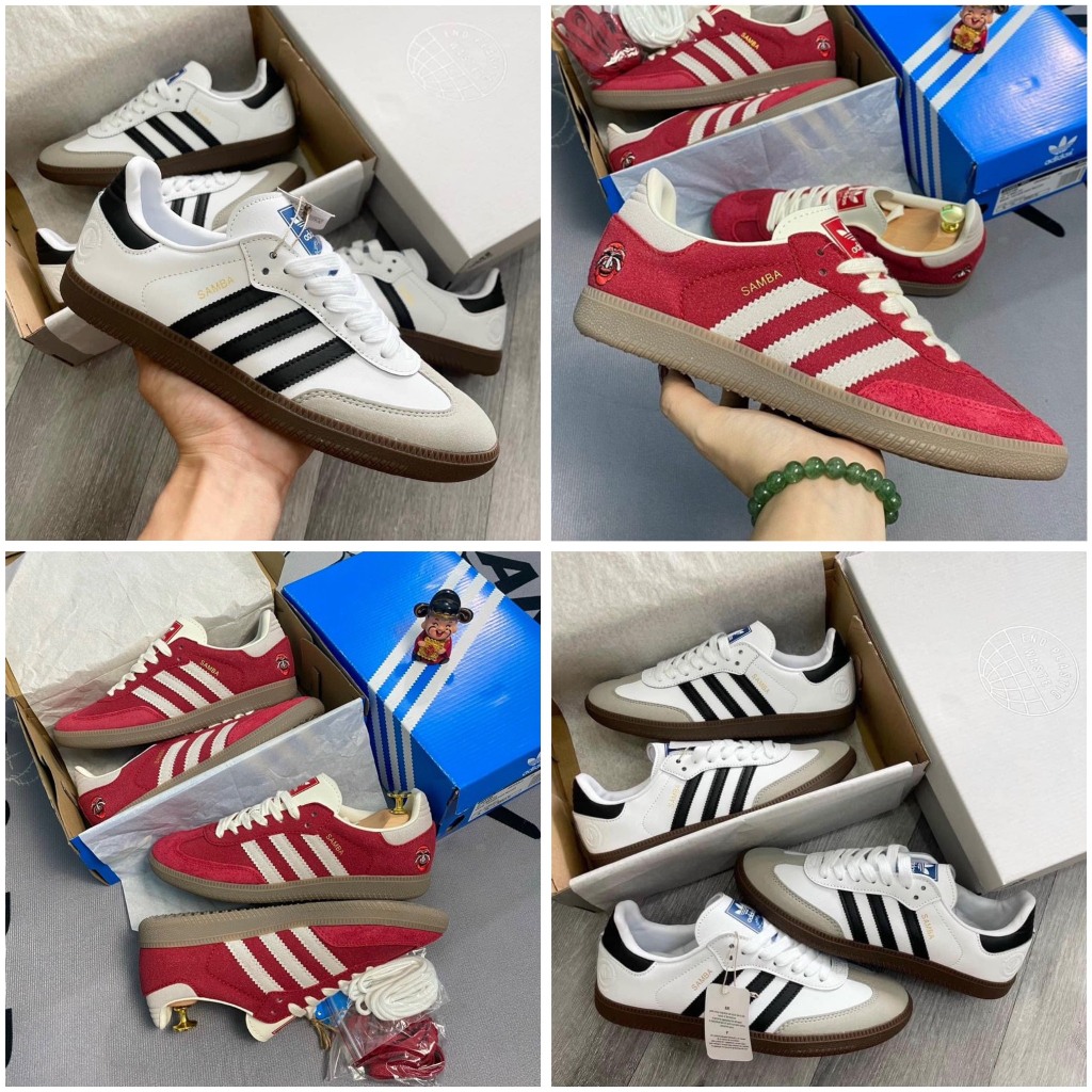 Giày Thể Thao Adidas Samba Đỏ OG – Core Black , Giày Das Sò Samba Đỏ ...