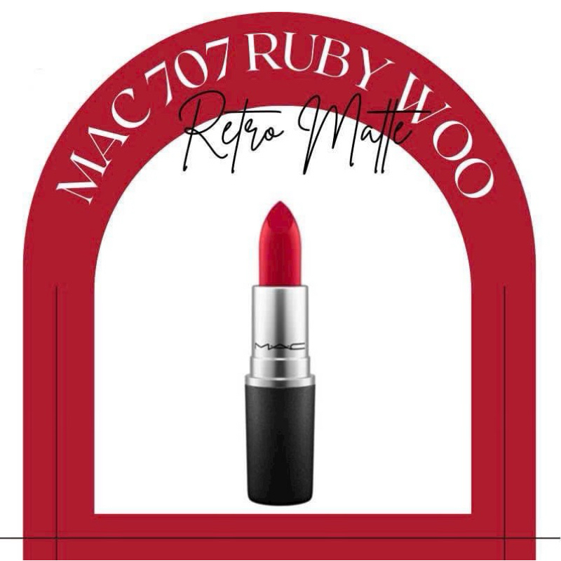 Son Mac 707 Ruby Woo | Shopee Việt Nam