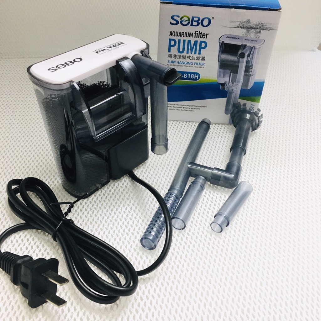 Lọc Thác Bể Cá SOBO, XP06 - Lọc Thác Mini, Lọc Váng Cho Hồ Cá Cảnh Thủy ...