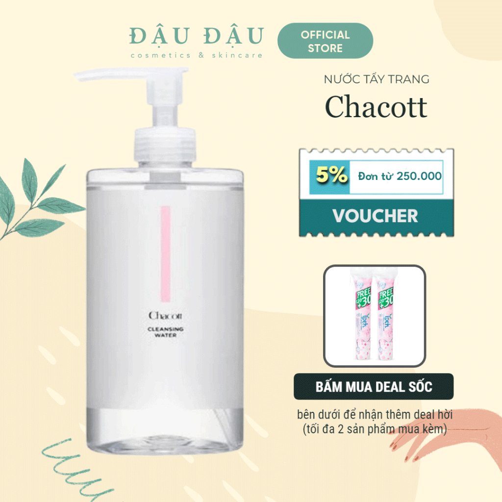 Nước Tẩy Trang Chacott For Professionals - Làm Sạch Sâu, Dịu Nhẹ Cho Da (100ml/500ml) | Shopee ...