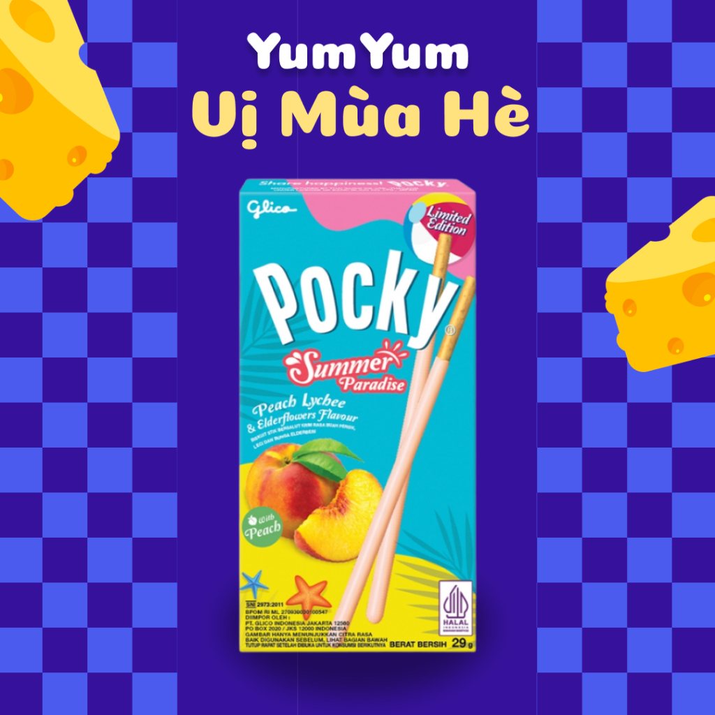 Bánh Que Pocky hộp 35g, Các vị: Socola, matcha, dâu, phô mai - yumyum | Shopee Việt Nam