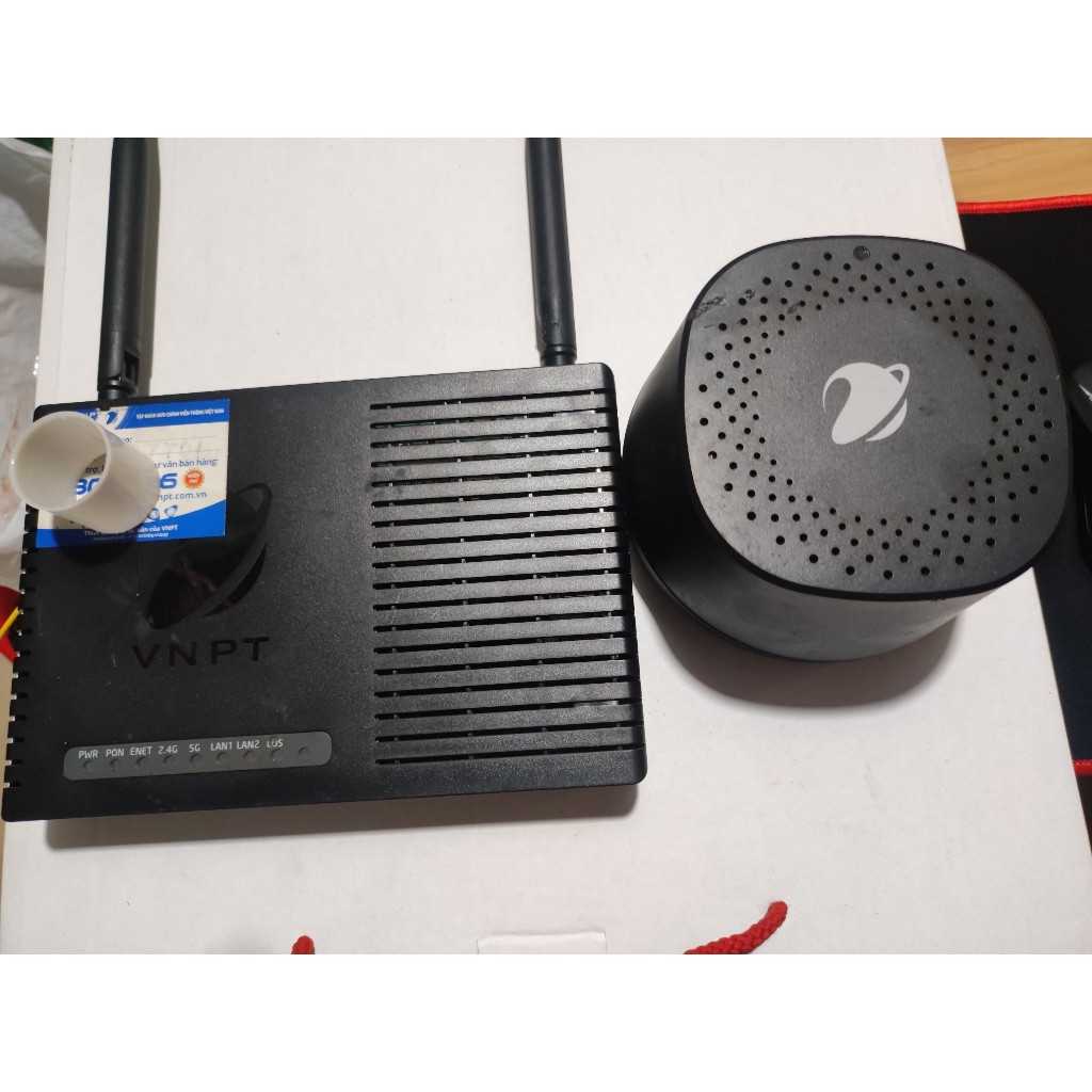 Combo bộ phát wifi VNPT (modem GPON GW020-H và mesh EW12ST). | Shopee Việt Nam