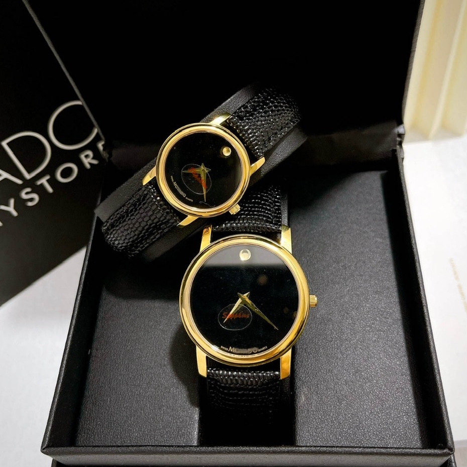 Đồng Hồ Nam Nữ Dây Da MVD, Size 28-38mm, Máy Pin Nhật, Kính Sapphire Chống Trày, Chống Nước 3atm ...