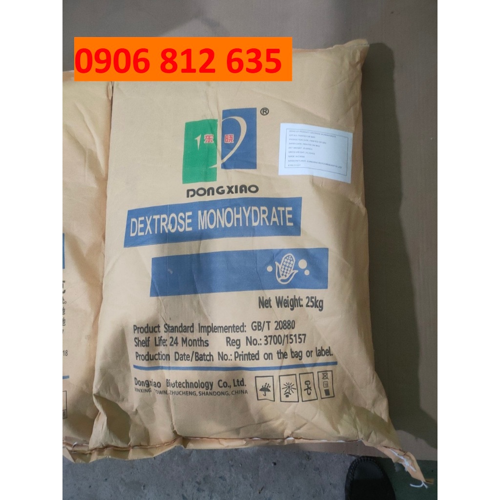 Đường Dextrose MonoHydrate ( Dongxiao )Bao 25Kg | Shopee Việt Nam