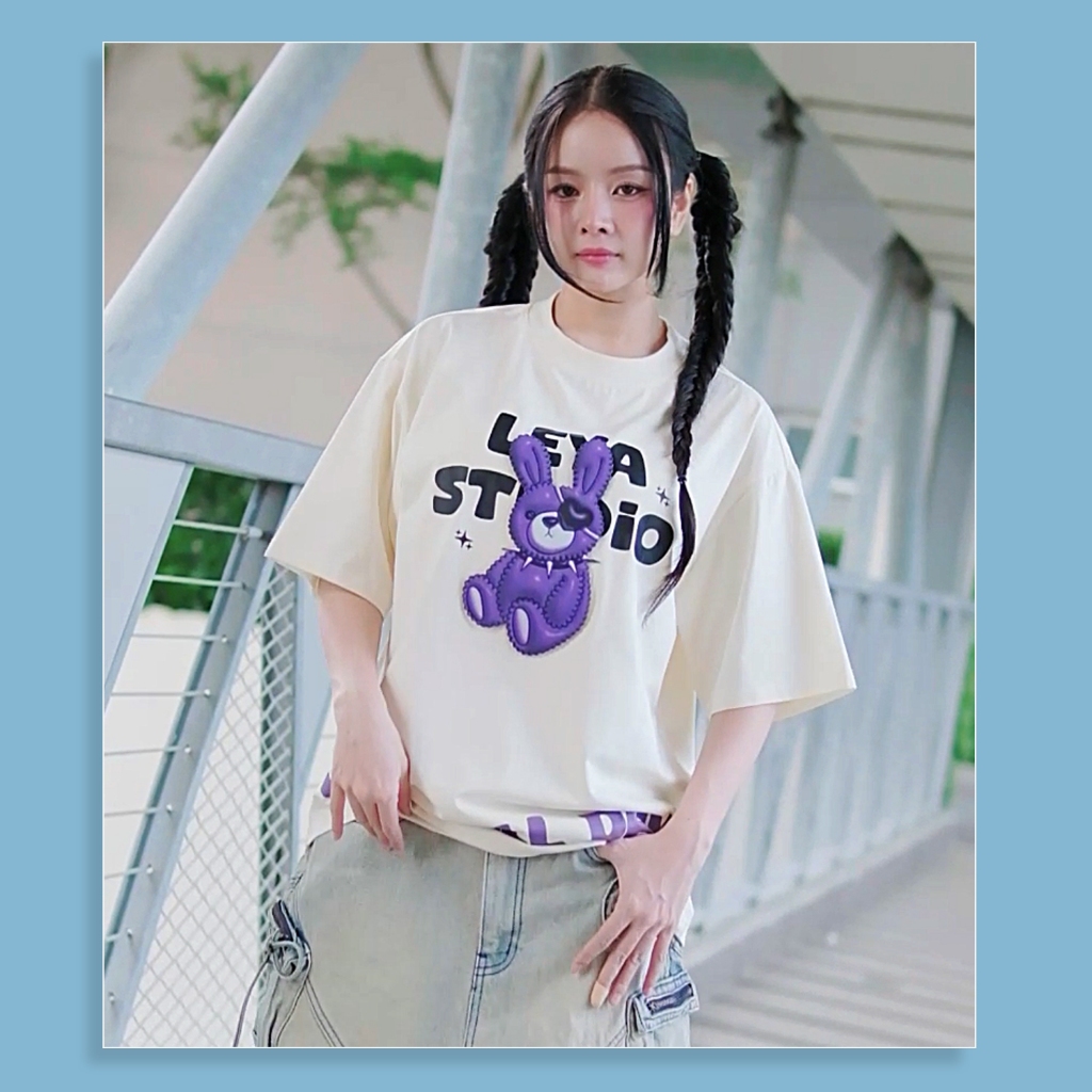 Áo Thun Lovable 06 Leya Studio Form Unisex Nam Nữ Oversize Form Rộng ...
