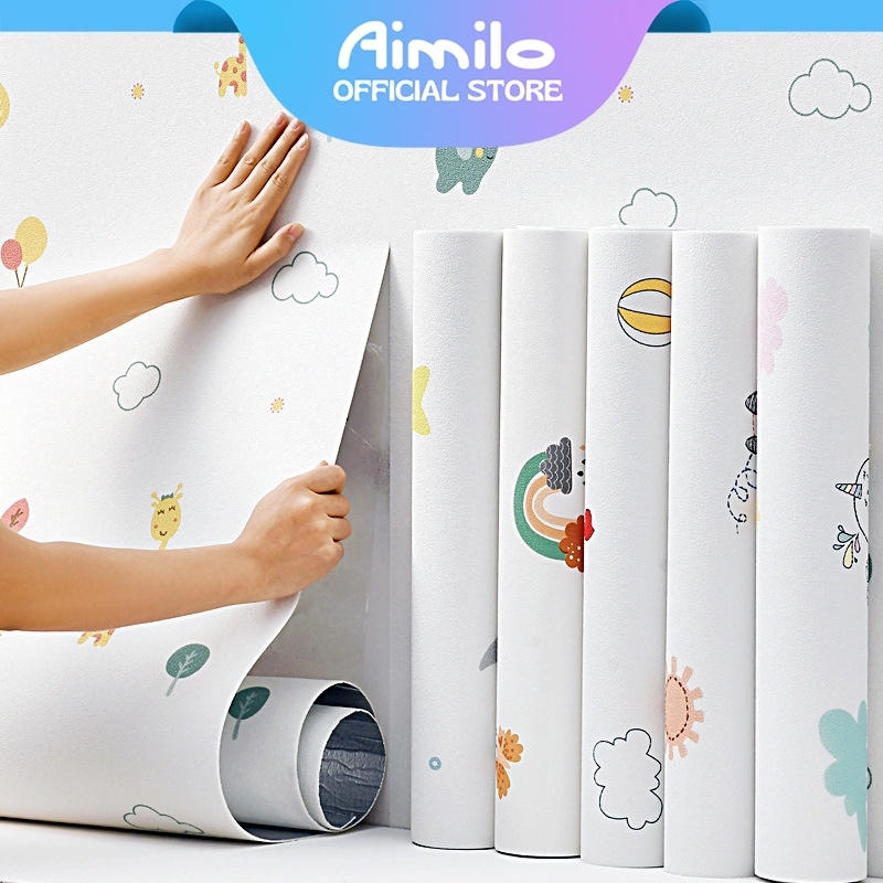 【Aimilo】Cuộn Xốp Dán Tường Tráng Nhôm cao cấp dài 2,8m x 50cm dày 2mm ...