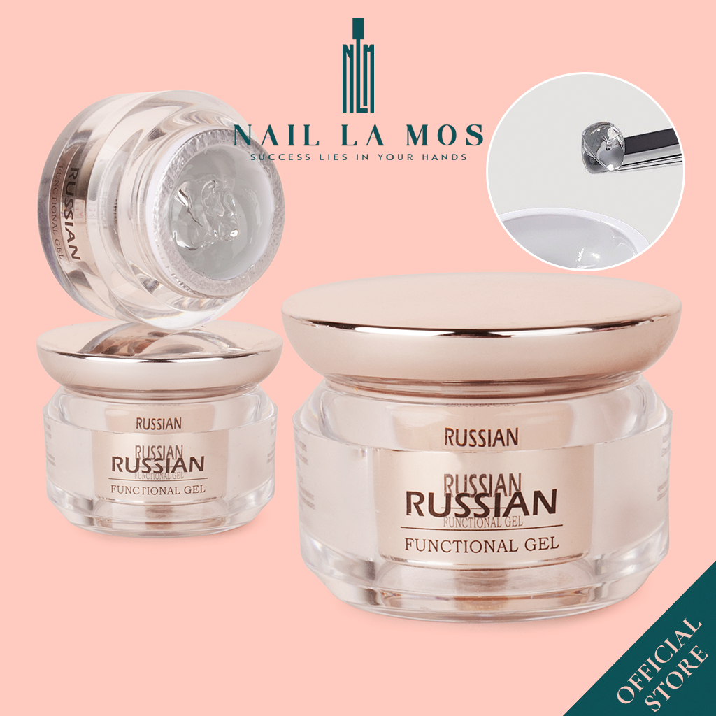 Gel nặn nail Russian Vendeeni chính hãng 15g - Gel đa năng chất dẻo nặn ...