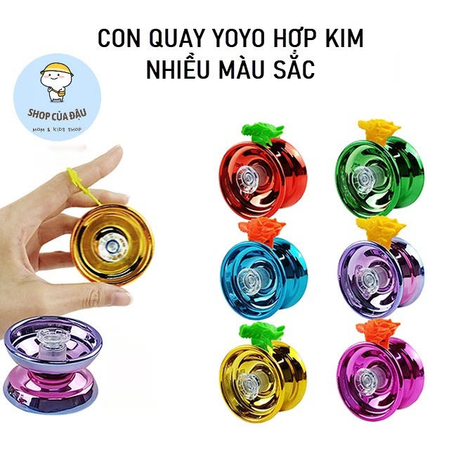 Con Quay YoYo Hợp Kim Chuyên Nghiệp cho bé vui chơi vận động khoẻ mạnh ...