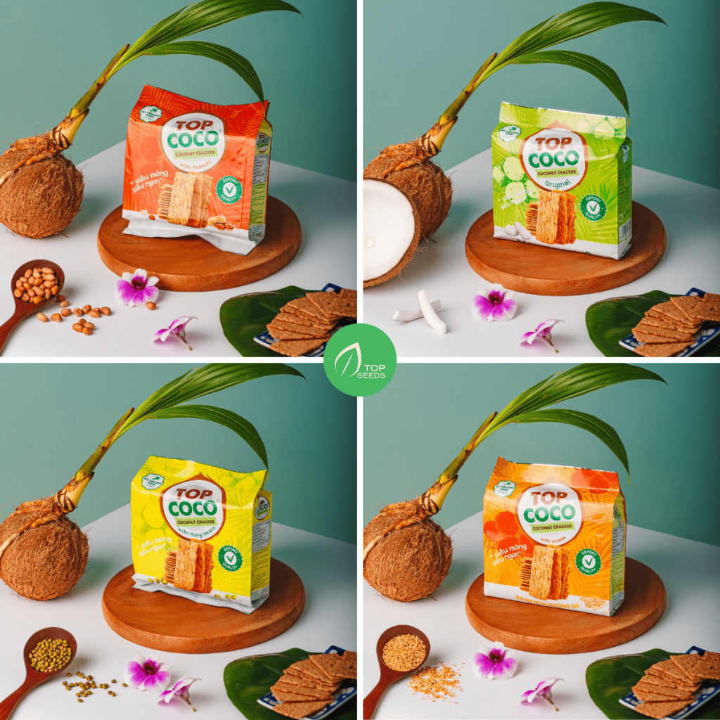 Bánh Dừa Nướng Top Coco, Bánh Bánh Dừa Đặc Sản Đà Nẵng Bánh Kẹo Tết ...