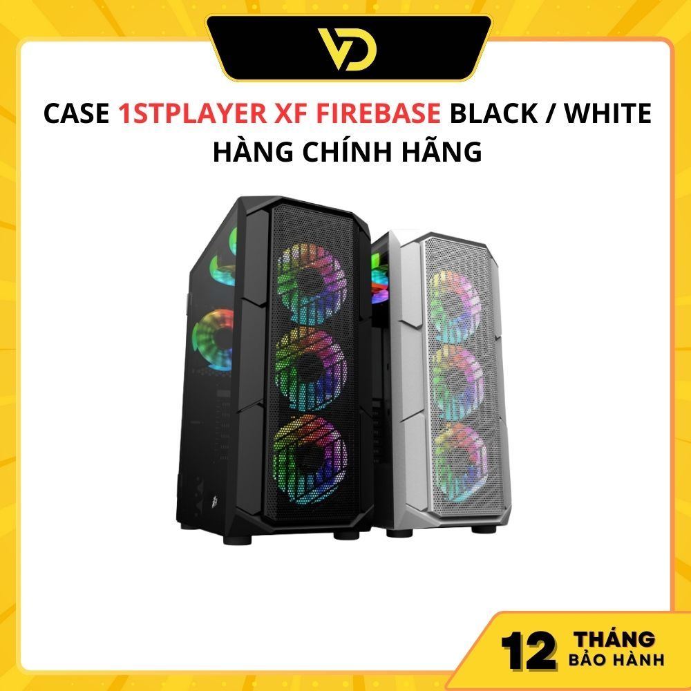 CASE 1STPLAYER XF FIREBASE BLACK / WHITE - Hàng Chính Hãng | Shopee ...