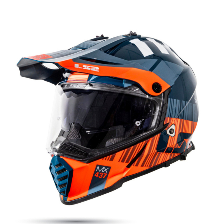 Mũ bảo hiểm Fullface Dual Sport/ Adventure chính hãng LS2 MX436 EVO ...