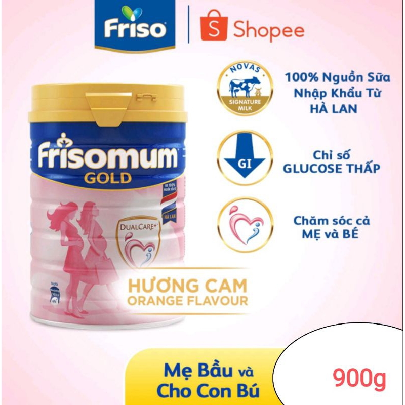 [ CHÍNH HÃNG 100%] DATE 9/2025 Frisomum 900g mang thai,cho con bú ...