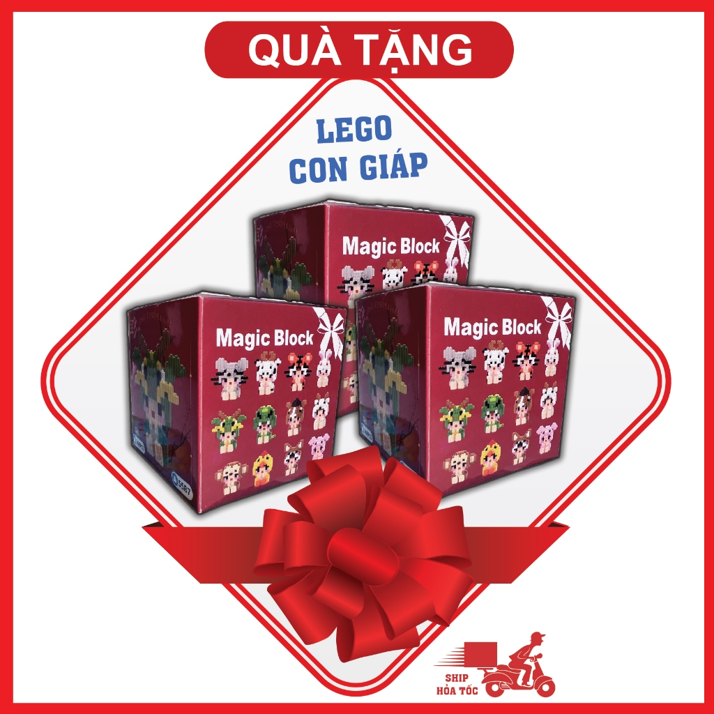 Bộ Đồ Chơi Lego Lắp Ráp 12 Con Giáp | Shopee Việt Nam