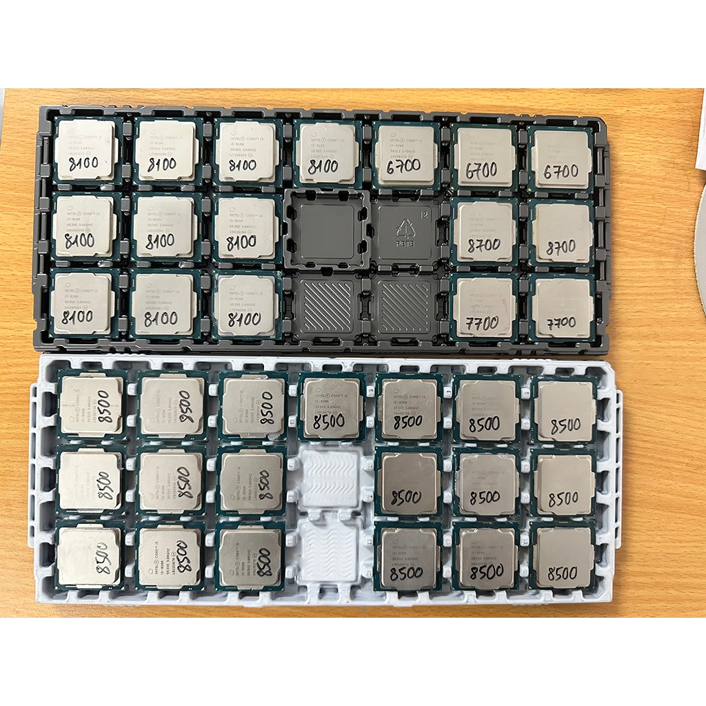 CPU - Bộ Vi Xử Lý Intel Core i7-8700k, i7-8700, i5-8500, i5-8400, i3 ...