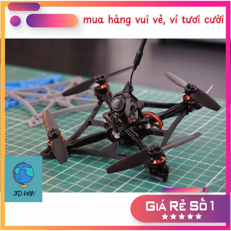 khung máy bay drone fpv Microblivion II siêu bền tiết kế khí động học ...
