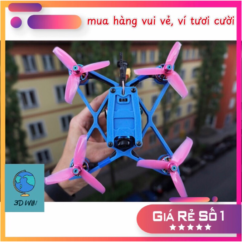 khung máy bay drone fpv Asterix - 3" siêu bền thiết kế khí động học tốc ...