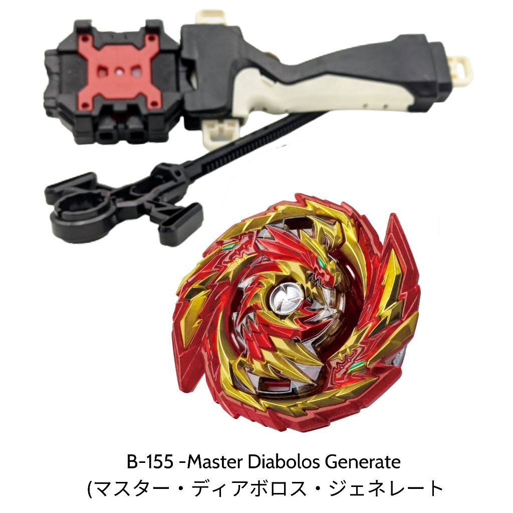 Bộ con quay BeyBlade B-155 - Con quay Master Diabolos Generate Hệ Cân ...