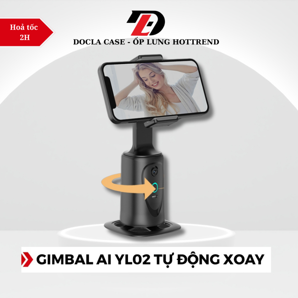 Giá Đỡ Điện Thoại Gimbal YL02 - quay video 360 °- tự động theo dõi ...