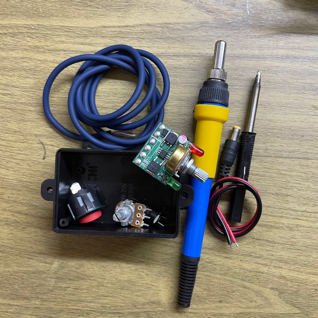 Set nguyên liệu làm Trạm hàn thiếc DIY chỉnh nhiệt độ nóng nhanh cho ...