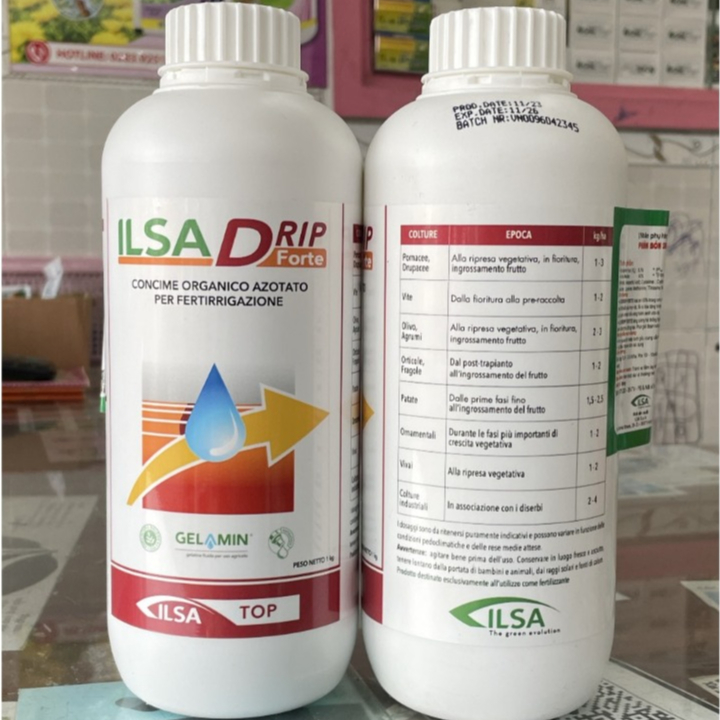 IlsaDrip Fort (nhập khẩu Ý) Amino hữu cơ - Mập thân/ cây, siêu lớn trái, lá lớn, xanh dầy, bóng ...