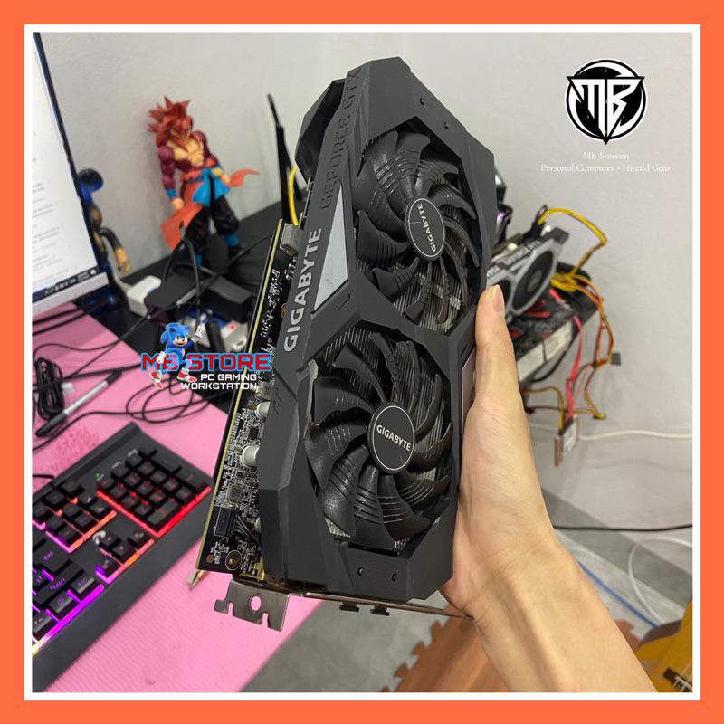 VGA Card Màn Hình Gigabyte GeForce GTX 1660 OC 6GB (GV-N1660OC-6GD) - Đã qua sử dụng | Shopee ...