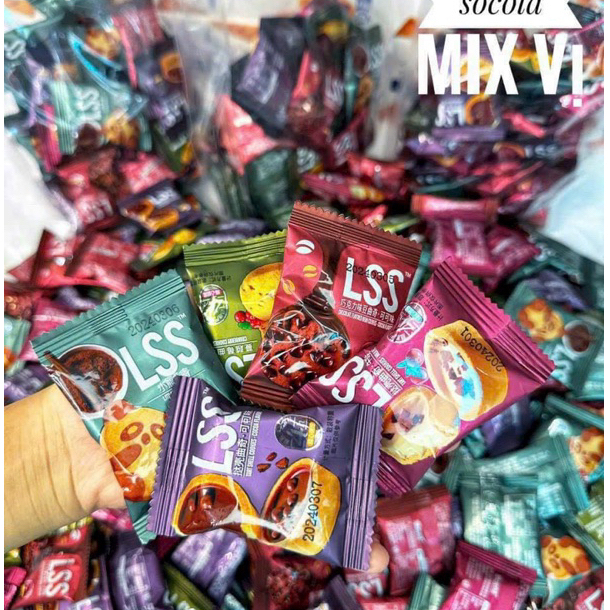 Bánh cookies socola chip chip LSS (250-500gram) - bánh socola mix vị ...