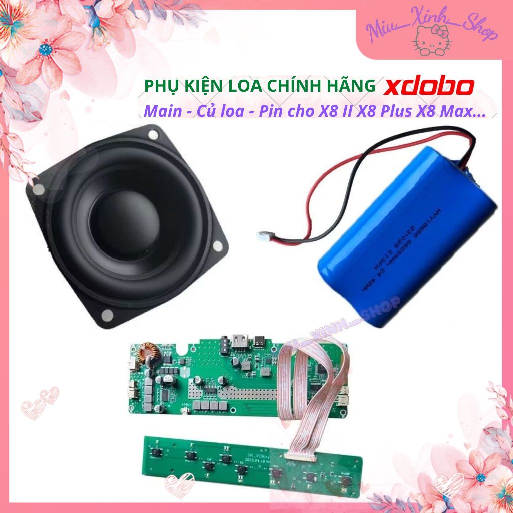 ★Chính hãng★ Bo mạch Main Bảng mạch Củ loa Pin cho Loa bluetooth Xdobo ...