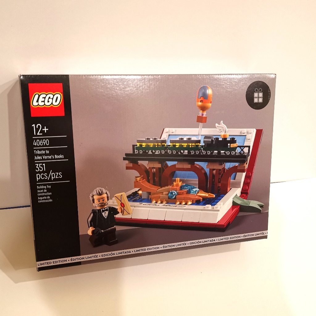 [ Lego] 40690 Tribute to Jules Verne's Books | Shopee Việt Nam