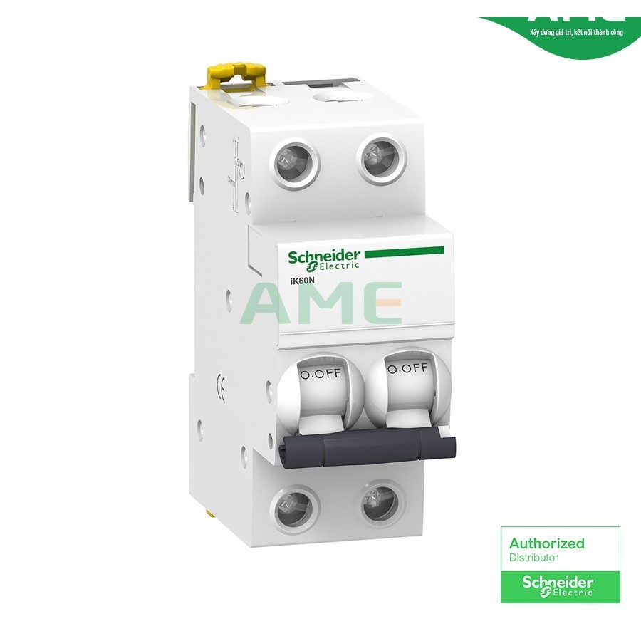 Cầu dao tự động SCHNEIDER ACTI9 iK60N MCB - 2P - 6kA - 230V - C curve | Shopee Việt Nam
